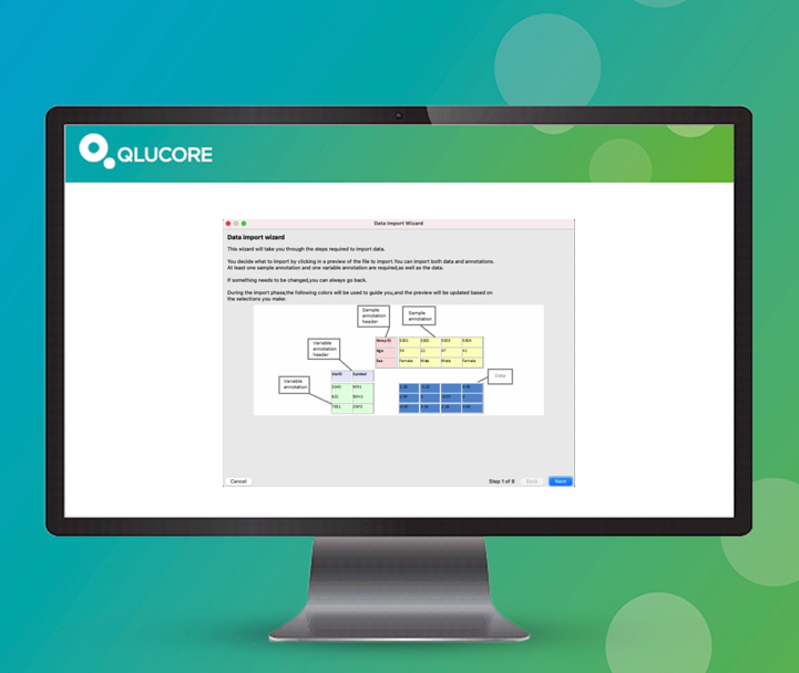 Import VST RLOG from Deseq2 | Qlucore